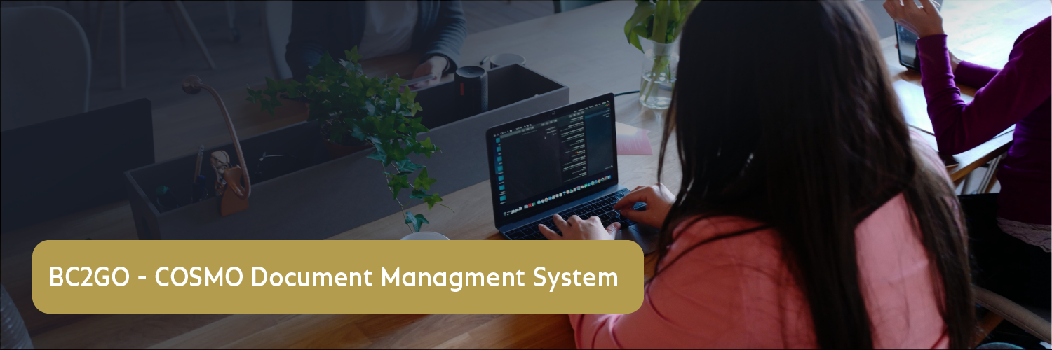 COSMO MARKETPLACE - BC2GO-COSMO Document Management System